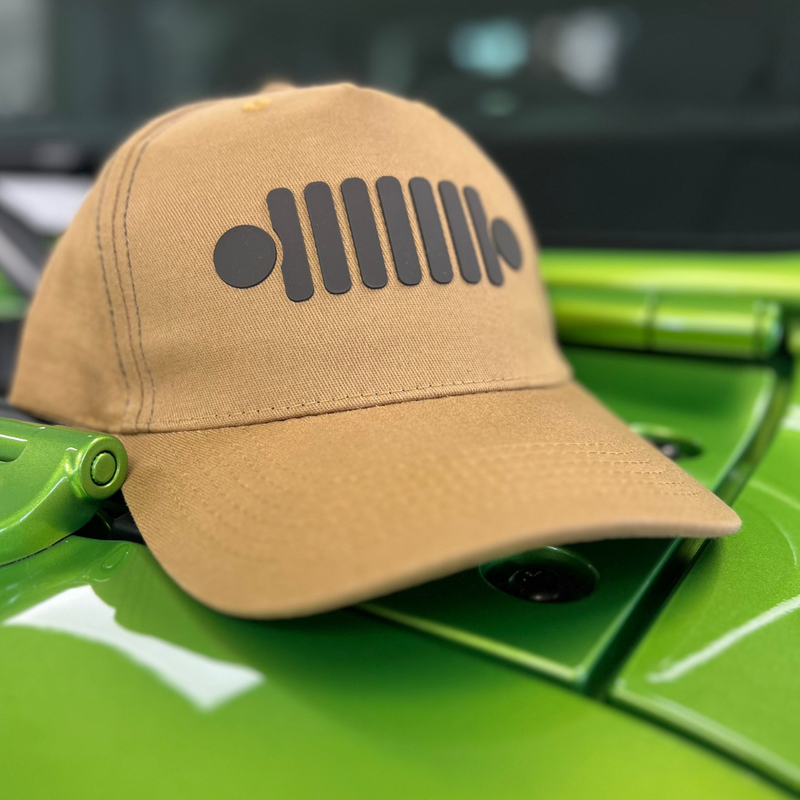 Jeep® Khaki Grille Logo Hat – Jeep World