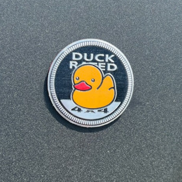 Duck Rated Jeep Badge (Universal) – Jeep World