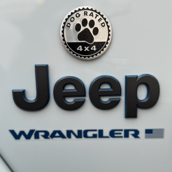 Dog Rated Jeep Badge (Universal) – Jeep World