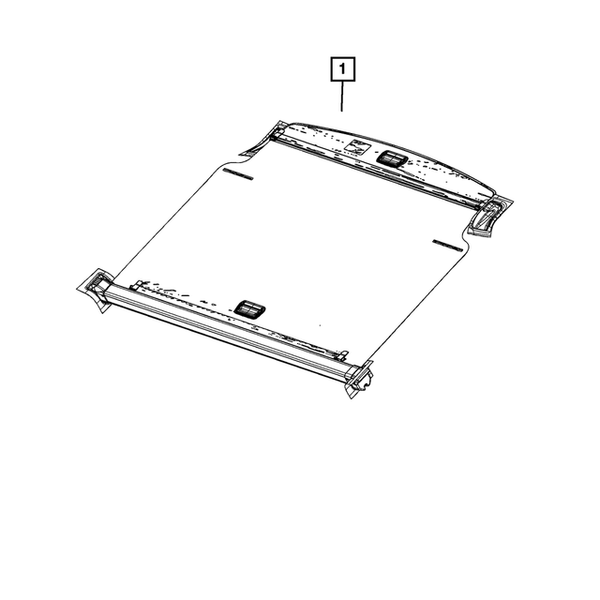 Mopar Cargo Compartment Cover (2022+ Grand Cherokee WL, 4XE) – Jeep World