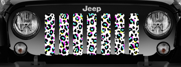 Platinum 90's Leopard Print Grille Insert – Jeep World