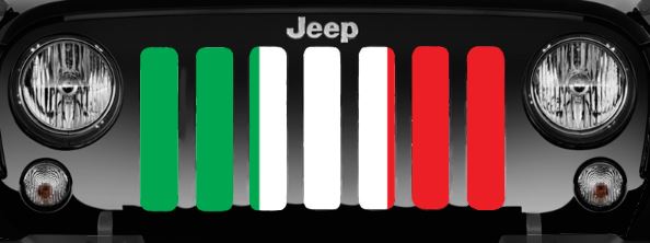 Italian Flag Grille Insert – Jeep World