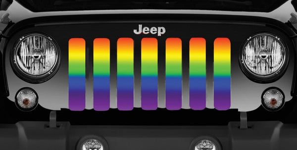 Pride Flag Ombre Grille Insert – Jeep World