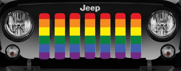 Pride Flag Grille Insert – Jeep World
