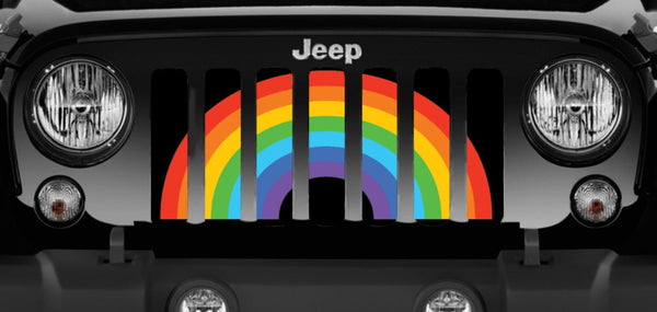 Rainbow Pride Flag Grille Insert – Jeep World