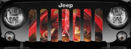 Red Dragon Grille Insert – Jeep World