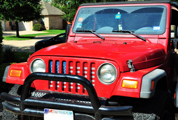 Old Glory Jeep Grille Insert – Jeep World