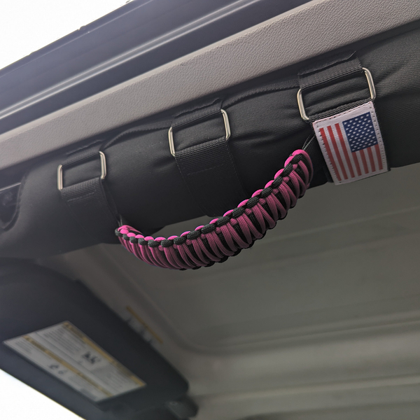 American Flag Grab Handles Pair ('07-'17 Wrangler JK, '18+ Wrangler JL ...