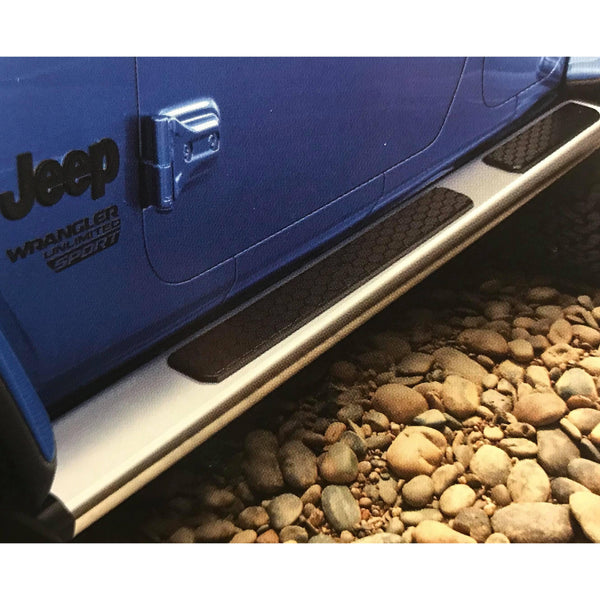 Tubular Sidesteps, Chrome, by Mopar ('18 Wrangler JLU 4-Door ...
