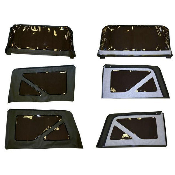 Mopar Jeep Window Replacement Kit, Soft Top ('11-'18 Wrangler JK 2DR ...