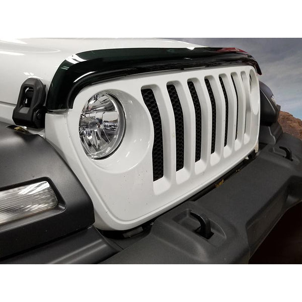 Front Air Deflector by Mopar (2020+ Gladiator JT, 2018+ Wrangler JL ...