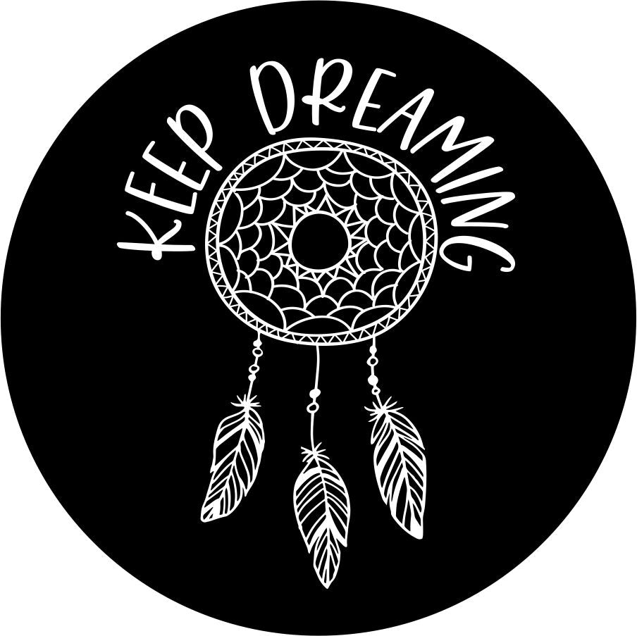 Keep Dreaming Dream Catcher Spare Tire Cover – Jeep World