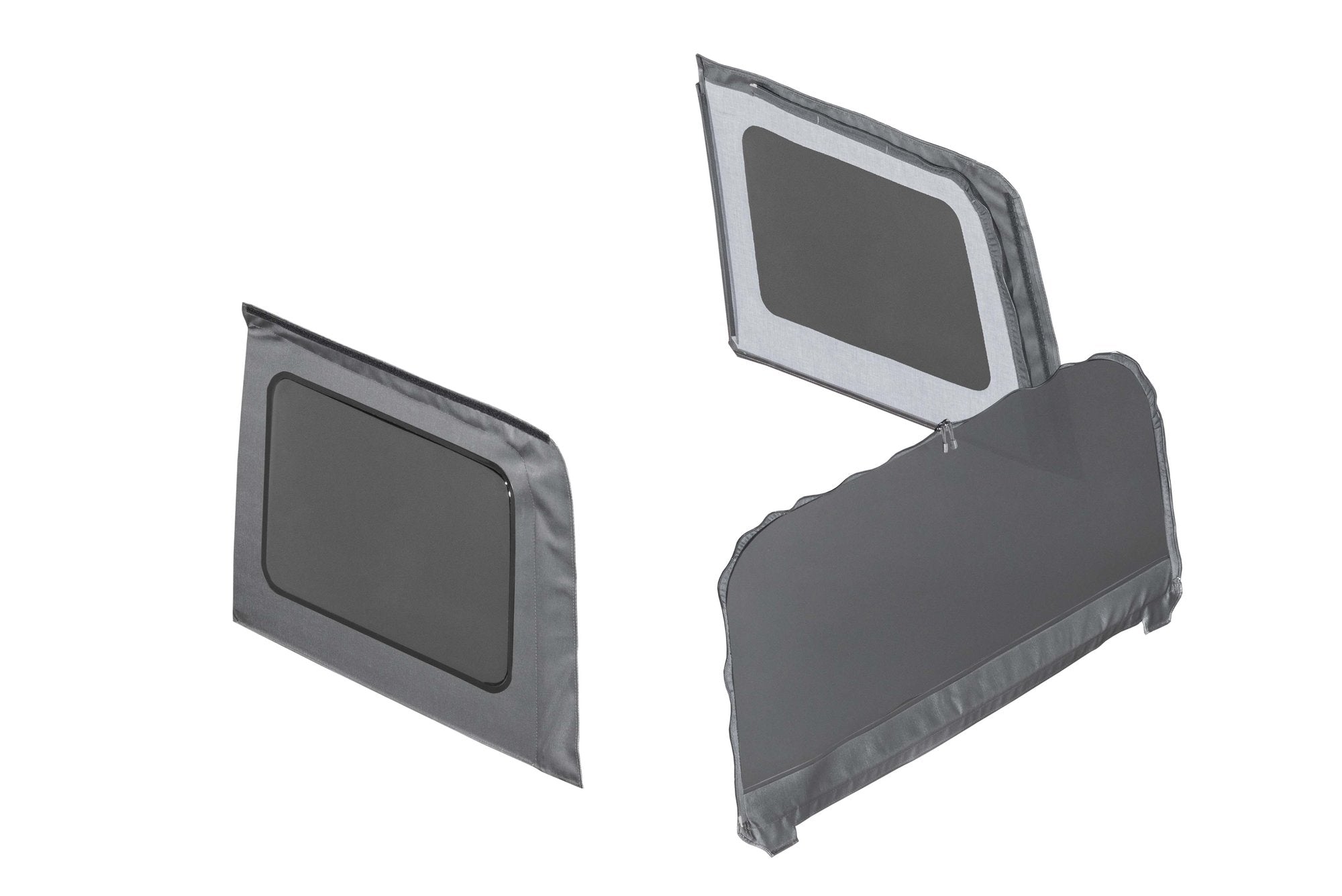 Mopar Jeep Wrangler Window Replacement Kit, Soft Top, Black - 82213831 ...