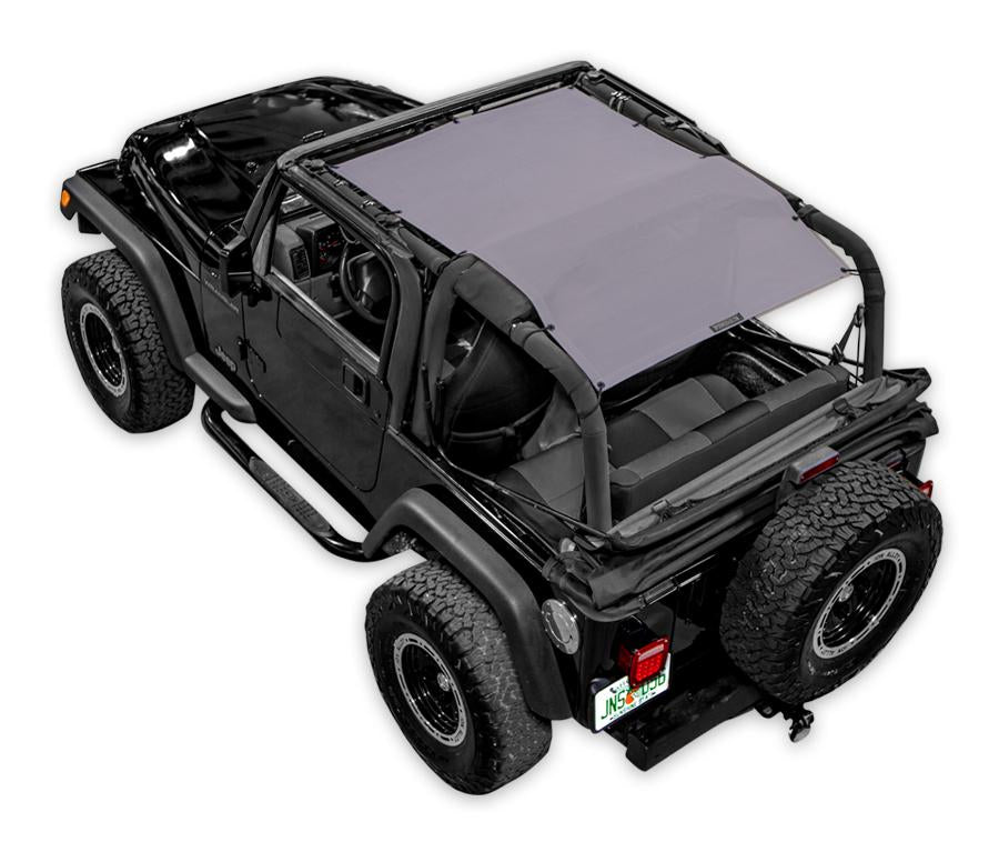 TJ Sunshade by SpiderWebShade – Jeep World