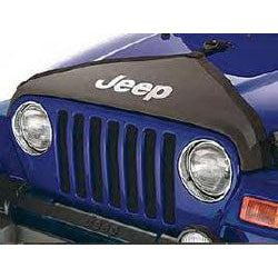 Wrangler Front End Cover, V-Style Hood Cover With Jeep Logo, Black ...